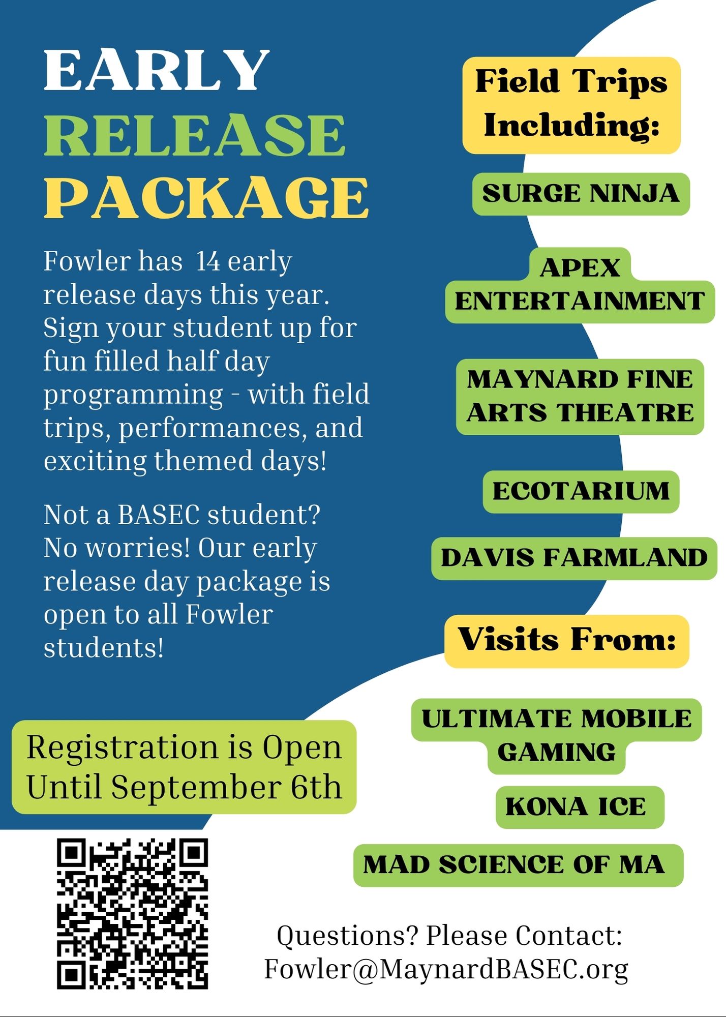Maynard Early Release Package - BASEC